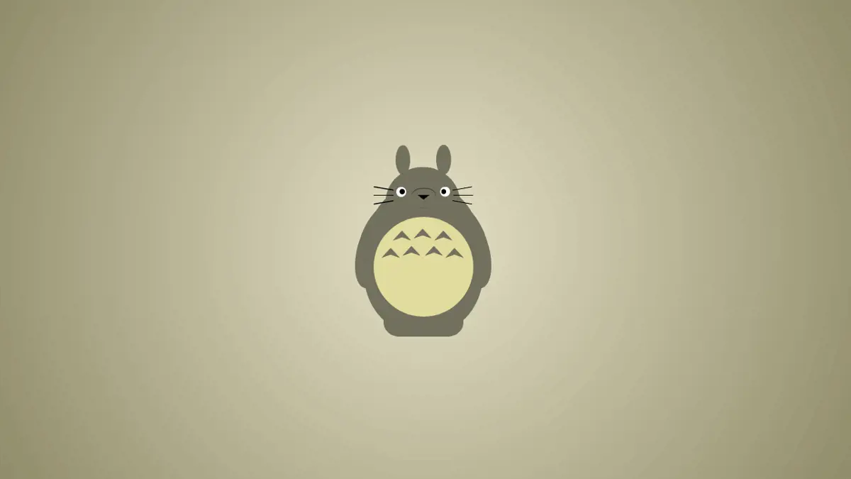 Studio Ghibli Characters in CSS - Totoro Flat [Ghibli Css Series ...